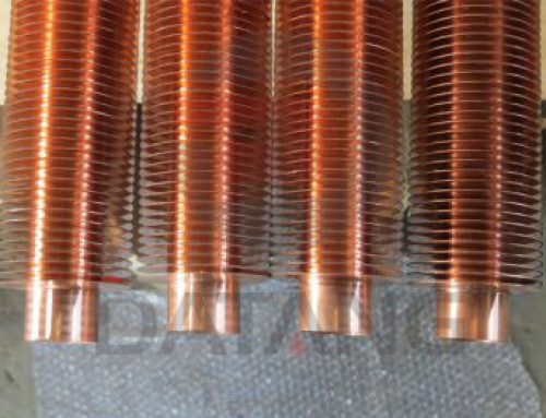 Copper Finned Tube Fin For Heat Exchangers