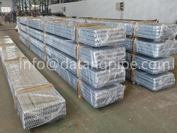 Oval finned tube for heat exchanger