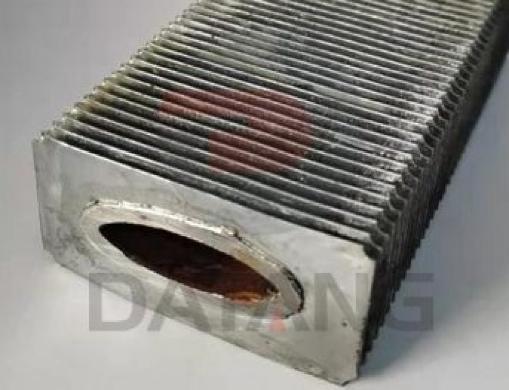 Elliptical Fin Tube With Rectangular Fins Oval Tube Manufacturers and ...