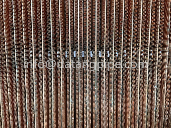 Oval fin tube Elliptical finned tube for radiator Heat exchanger spare ...